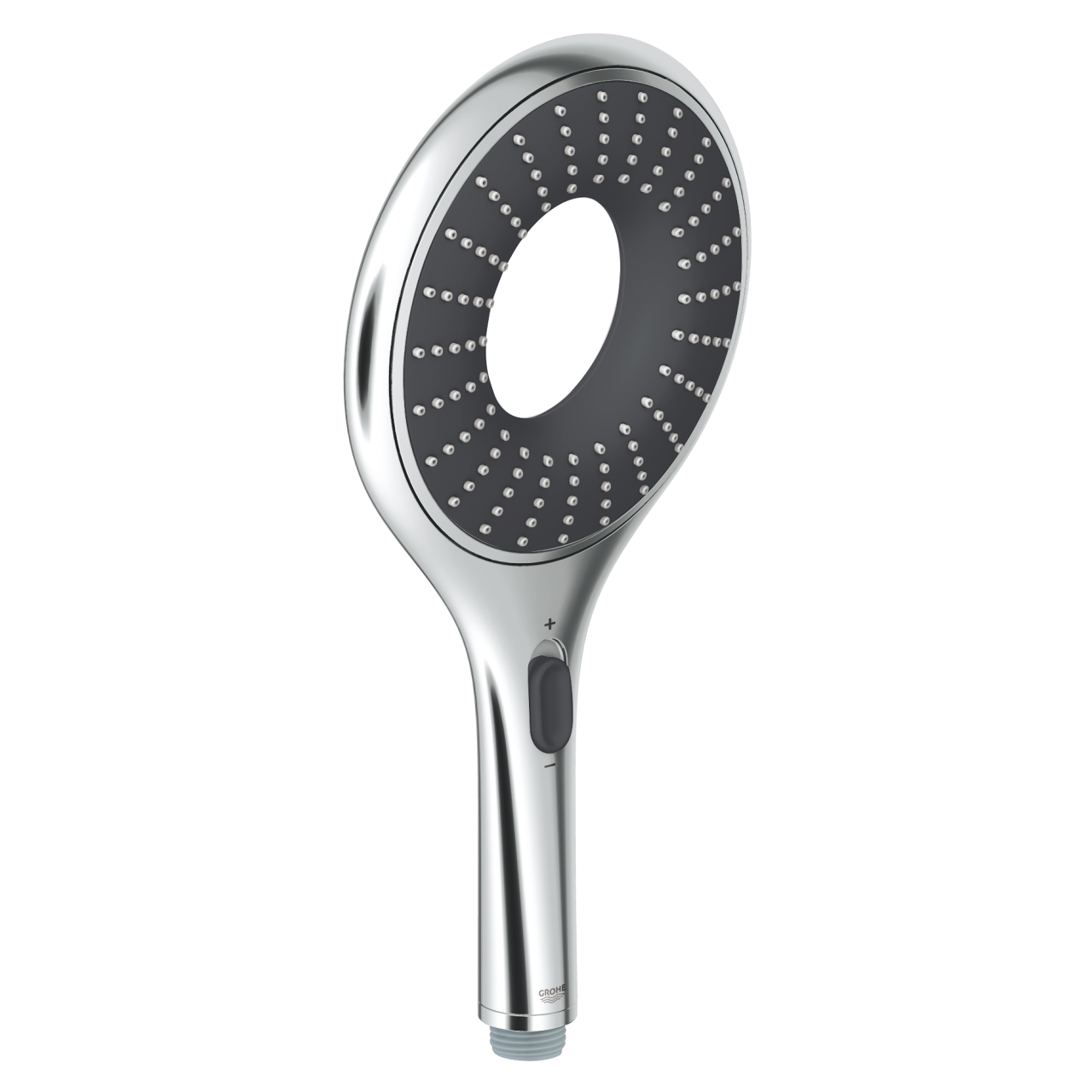 Grohe Rainshower Icon 150 Hand Shower 2 Sprays In Frosted Granite - Uniqool