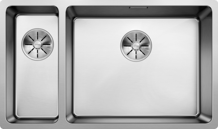 Blanco Andano 500-180U Double Bowls Stainless Steel Undermount Kitchen ...